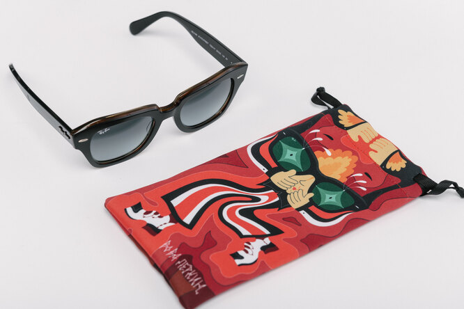 Ray-Ban впервые сотрудничают с российским художником